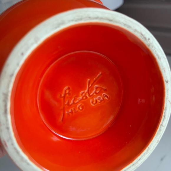 Fiestaware | Dining | Vintage Fiesta Fiestaware Original Red Carafe ...